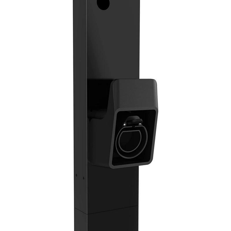 Poteau support double borne - pour 2 wallbox
